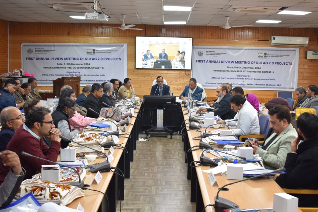 The first Annual Review Meeting of RuTAG 2.0 Projects | Principal ...