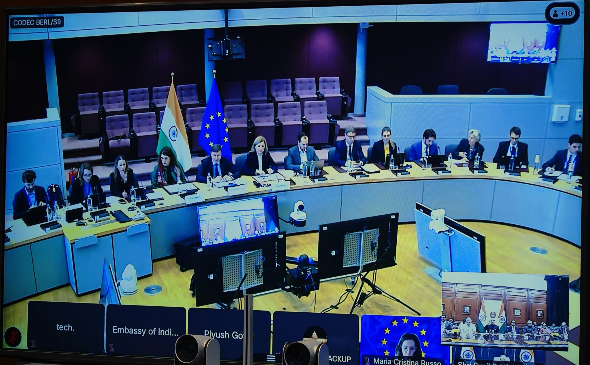The First Stocktaking Meeting of India-EU Trade & Technology Council ...